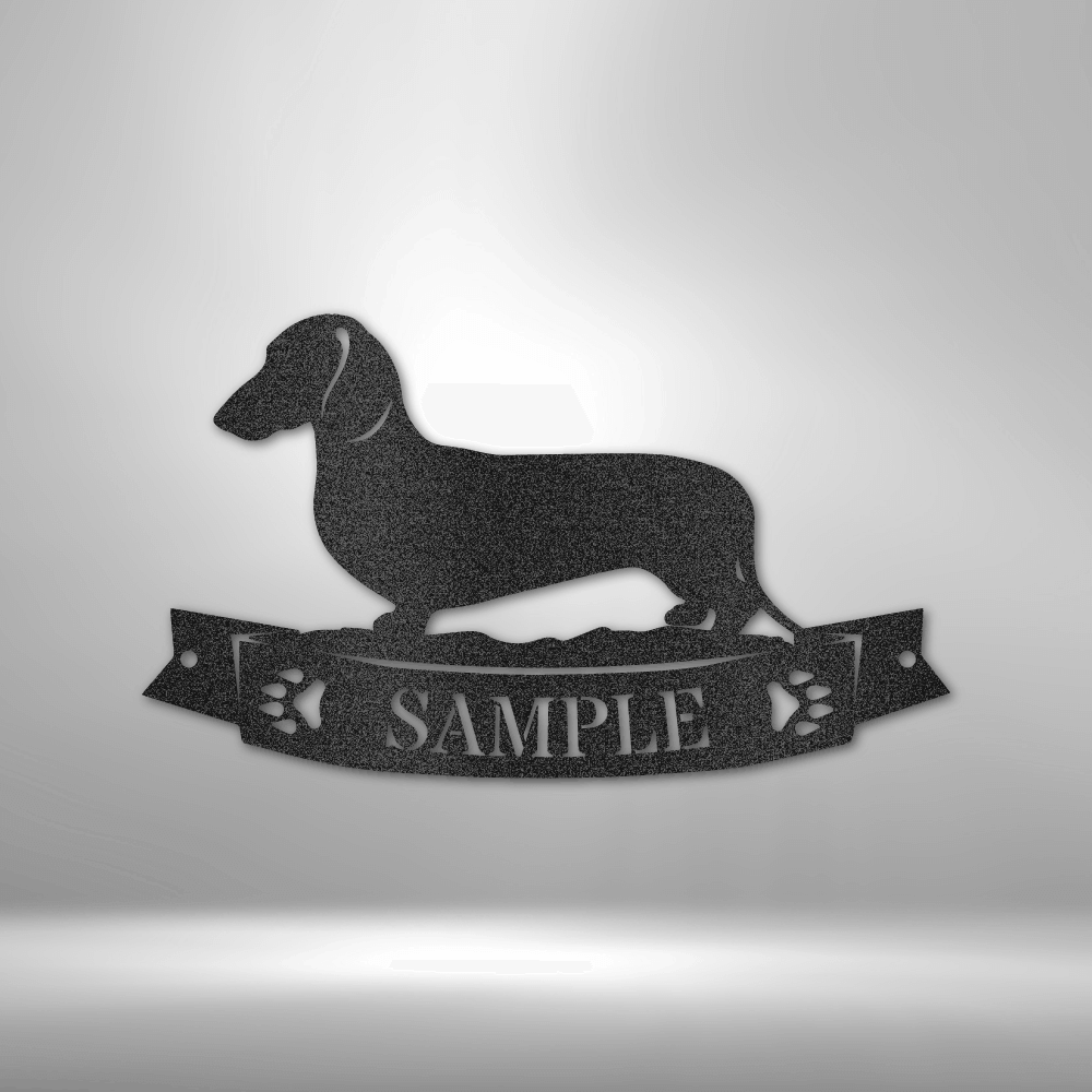Dachshund Metal Wall Art: Unleash Your Love for Wiener Dogs! – DoxinMotion